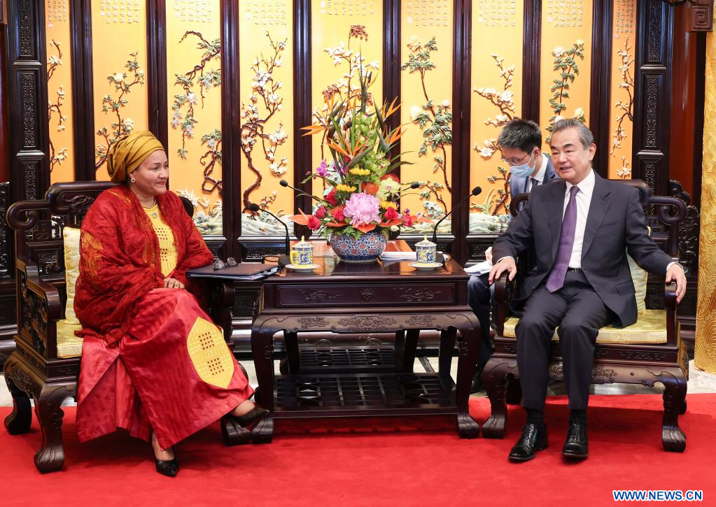 Un haut diplomate chinois rencontre la vice-secrétaire générale de l'ONU