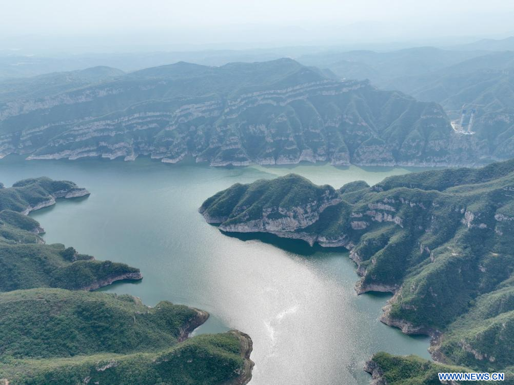 Chine : paysage d'un canyon sur le fleuve Jaune au Henan - Xinhua ...
