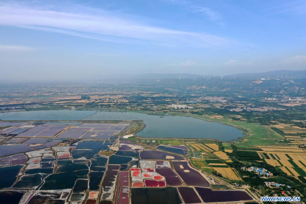 Chine : le lac salé de Yuncheng au Shanxi - Xinhua - french.news.cn